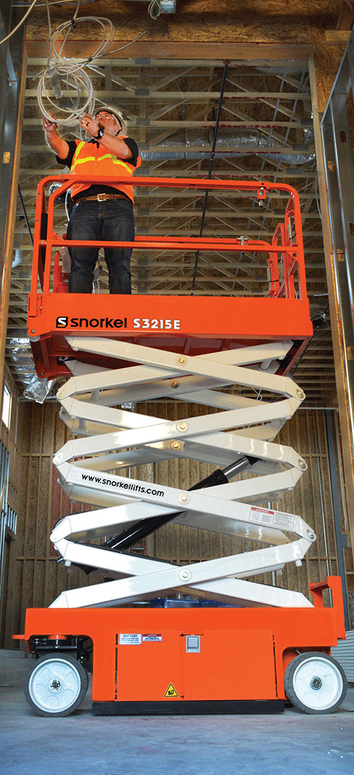 Snorkel S3215E technické údaje (2016 - 2025) | Kolové nůžkové plošiny | LECTURA Specs