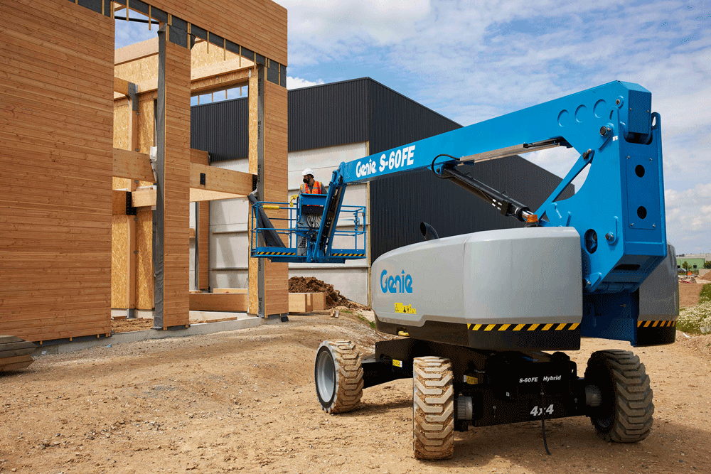 Genie S-60 FE technické údaje (2022 - 2025) | Kolové teleskopické ...