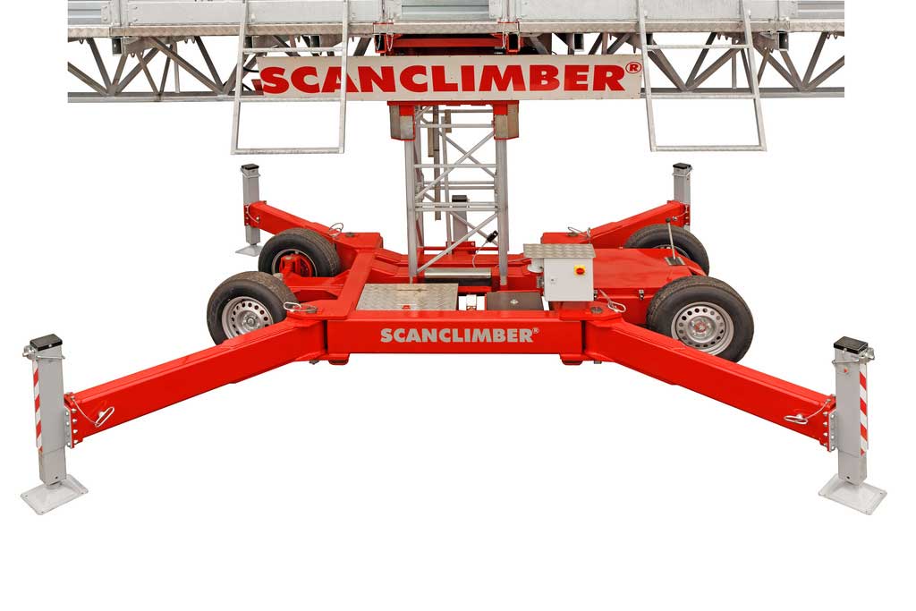 Scanclimber Maxus SC5000 technické údaje (2017 - 2025) | Stožárové šplhací pracovní plošiny ...